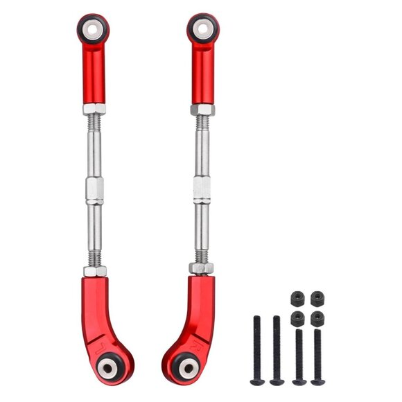 AllinRC | Other | Aluminum Steering Camber Link Set Toe Link Steering ...